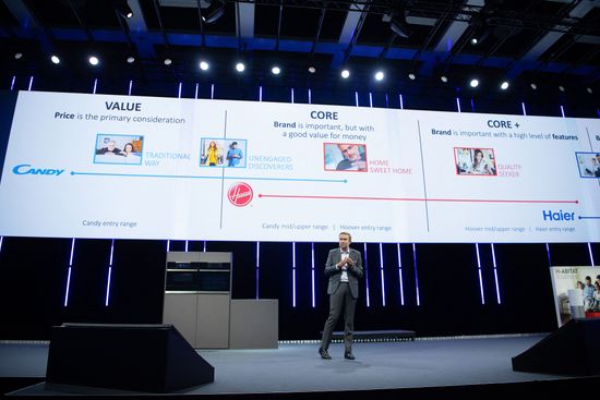 Ceo Haier Europe Yannick Fierling Delivers Editorial Stock Photo ...