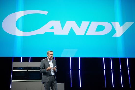 Ceo Haier Europe Yannick Fierling Delivers Editorial Stock Photo ...