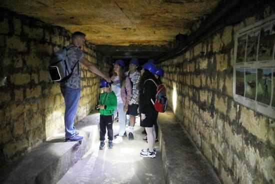 Secrets Odesa Underground Guided Tour Children Editorial Stock Photo ...