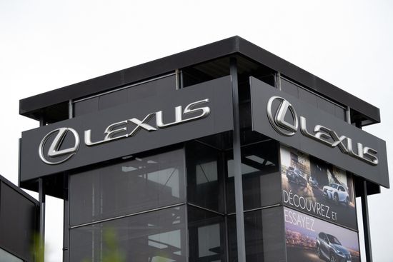 Shop Sign Lexus On September 27 Editorial Stock Photo - Stock Image ...