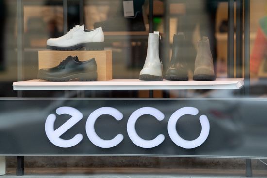 Shop Sign Ecco On September 27 Editorial Stock Photo - Stock Image ...