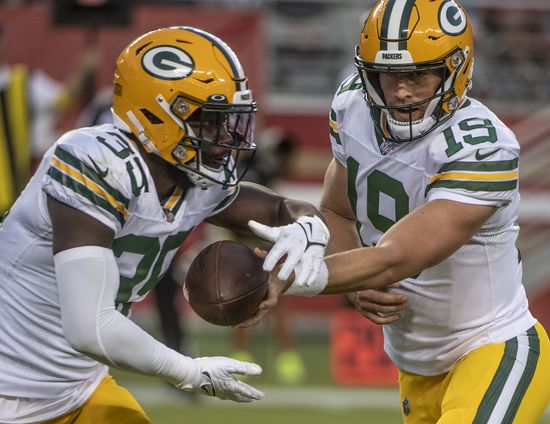 Green Bay Packers Quarterback Danny Etling Editorial Stock Photo ...
