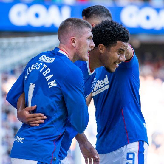Malik Tillman Rangers Celebrates His Goal Editorial Stock Photo - Stock ...