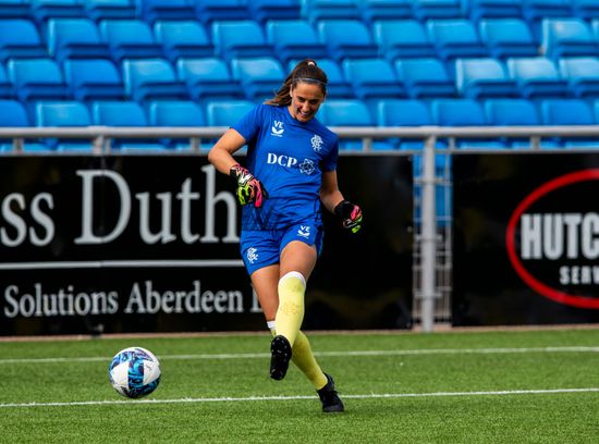 Rangers Womens Goalkeeper Victoria Esson Warms Editorial Stock Photo ...