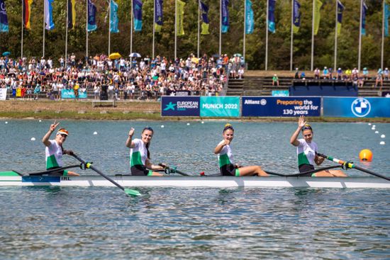 Womens Rowing Four Final Irelands Natalie Editorial Stock Photo - Stock ...