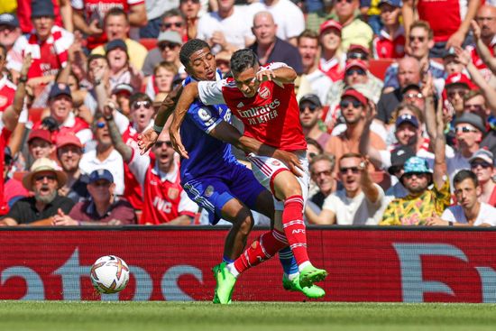 Gabriel Martinelli 11 Arsenal Held By Editorial Stock Photo - Stock ...