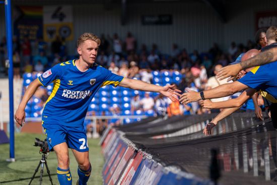 Afc Wimbledon Defender Jack Currie 26 Editorial Stock Photo - Stock ...