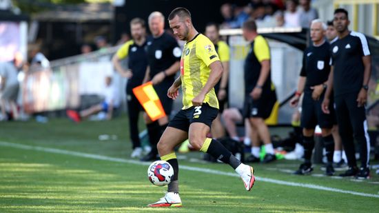 Harrogate Town Defender Joe Mattock 3 Editorial Stock Photo - Stock ...