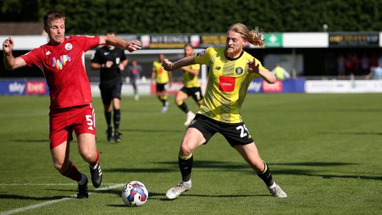Harrogate Town Forward Luke Armstrong 29 Editorial Stock Photo - Stock ...