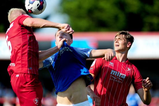 Lewis Freestone Cheltenham Town Heads Highball Editorial Stock Photo ...