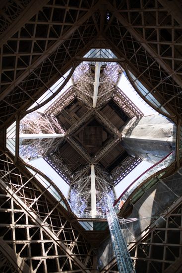 View Effeil Tower Ground On June Editorial Stock Photo - Stock Image ...