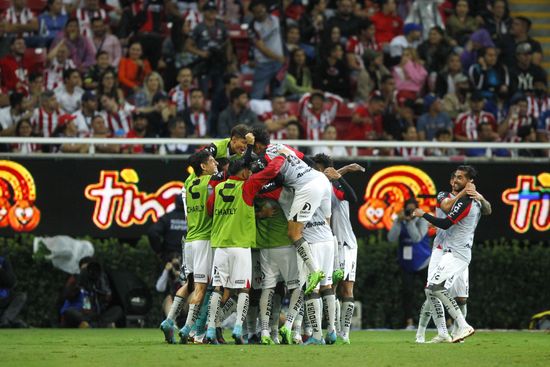 Atlas Players Celebrate After Scoring During Editorial Stock Photo ...
