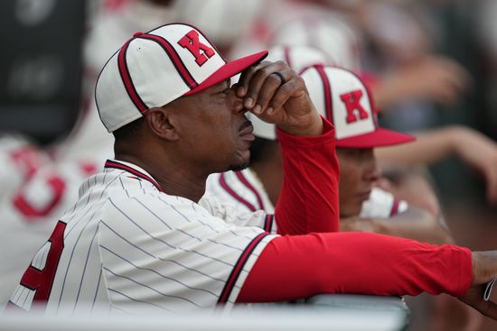 Kansas City Royals First Base Coach Editorial Stock Photo - Stock Image ...