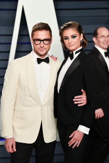 Taylor Hill Michael Stephen Shank Attending Editorial Stock Photo ...