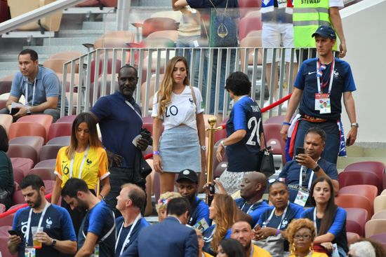 Wags During 2018 Fifa World Cup Editorial Stock Photo - Stock Image ...