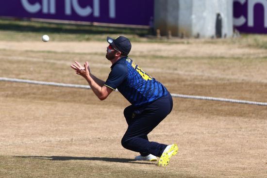 Wicket Dominic Sibley Catches Aaron Lilley Editorial Stock Photo ...