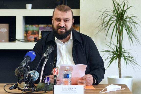 Eyup Sahin Cimg Est Crcm Alsace Editorial Stock Photo - Stock Image ...