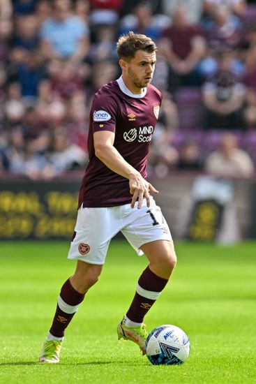 Hearts Alan Forrest During Cinch Scottish Editorial Stock Photo - Stock ...