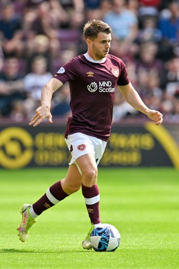 Hearts Alan Forrest During Cinch Scottish Editorial Stock Photo - Stock ...