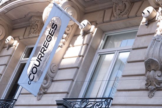 Shop Sign Courreges Paris On April Editorial Stock Photo - Stock Image ...