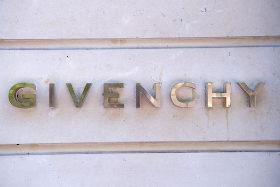 Shop Sign Givenchy Paris On April Editorial Stock Photo - Stock Image ...
