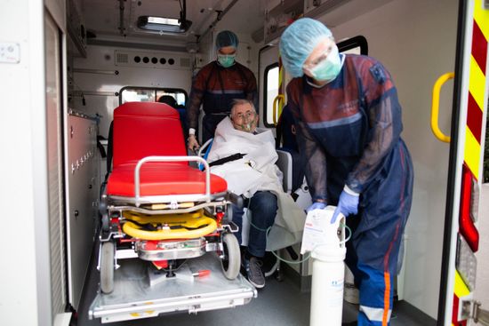 French First Aid Workers Protection Civile Editorial Stock Photo ...