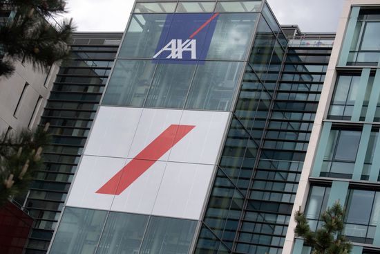 General View Axa Building On April Editorial Stock Photo - Stock Image ...