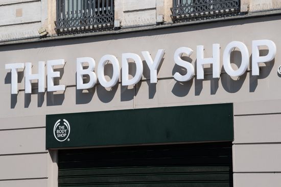 Shop Sign Body Shop On April Editorial Stock Photo - Stock Image ...
