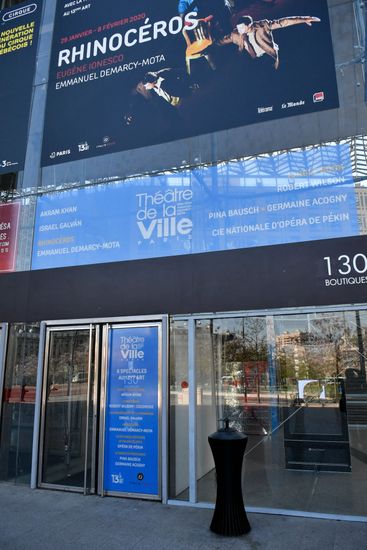 Outside View Mk2 Cinema Paris France Editorial Stock Photo - Stock ...