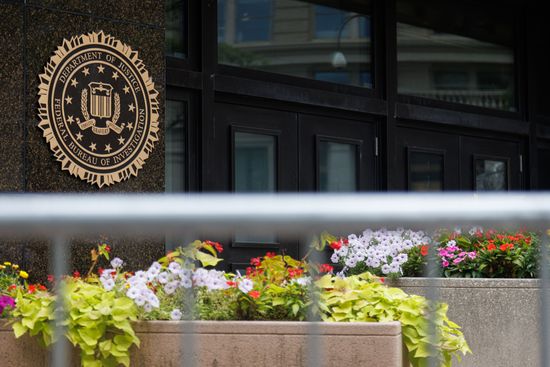 Seal Fbi Seen On Wall Fbi Editorial Stock Photo - Stock Image ...