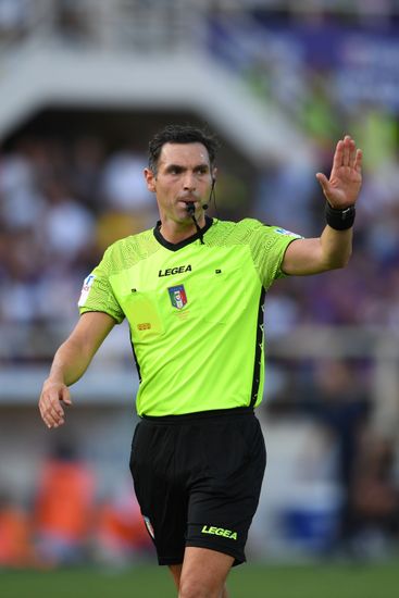 Juan Luca Sacchi Referee During Italian Editorial Stock Photo - Stock ...