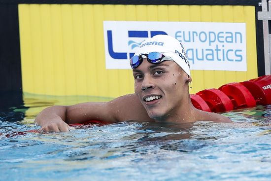 David Popovic Romania Celebrates After Winning Editorial Stock Photo ...