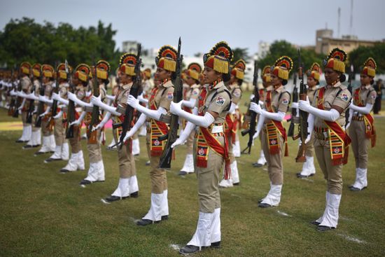 Indian Railway Protection Force Rpf Personnel Editorial Stock Photo ...