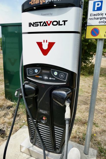 Electric Car Charging Points Emmer Green Editorial Stock Photo - Stock Image | Shutterstock