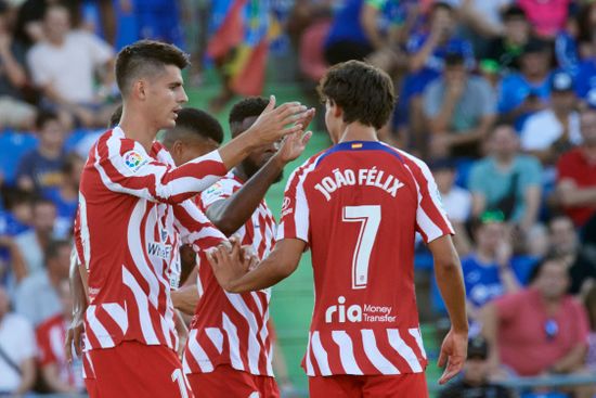 Alvaro Morata Centreforward Atletico De Madrid Editorial Stock Photo ...