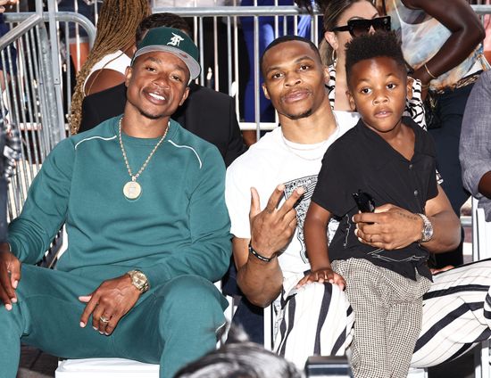 Isiah Thomas Russell Westbrook Son Editorial Stock Photo - Stock Image ...
