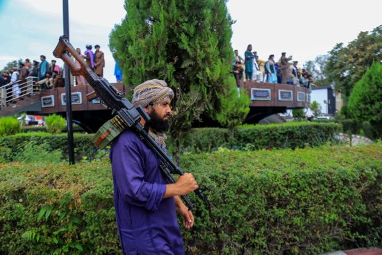 Taliban Their Supporters Gather Near Building Editorial Stock Photo ...