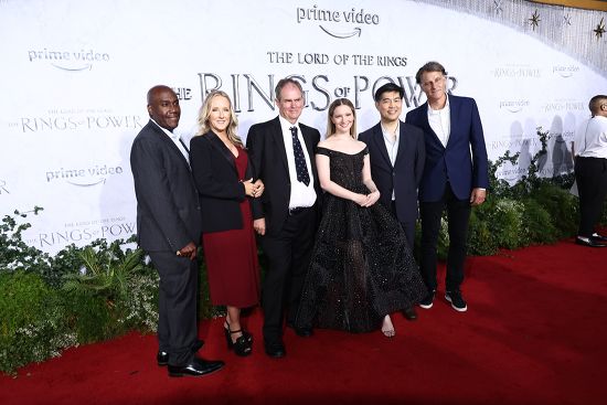 Vernon Sanders Jennifer Salke Simon Tolkien Editorial Stock Photo ...