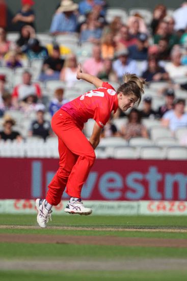 Welsh Fires Annabel Sutherland During Hundred Editorial Stock Photo ...