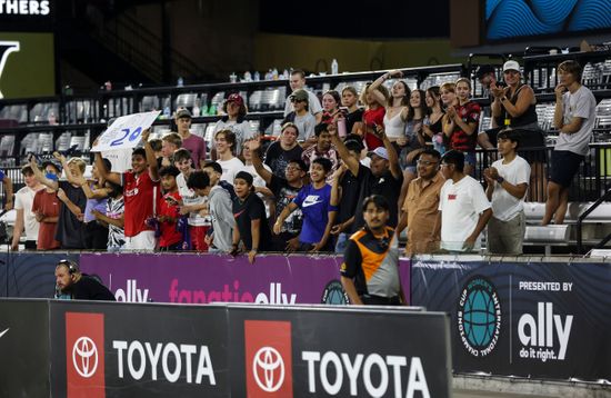 Cf Monterrey Fans Celebrates Full Time Editorial Stock Photo - Stock ...