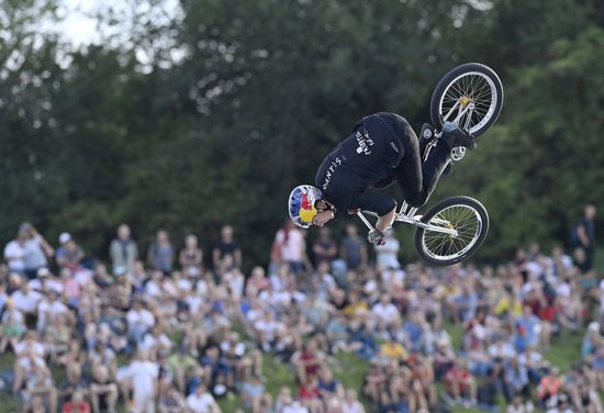 Finals Bmx Freestyle Competition European Multisport Editorial Stock ...