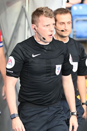 Samuel Barrott Match Referee During Efl Editorial Stock Photo - Stock ...