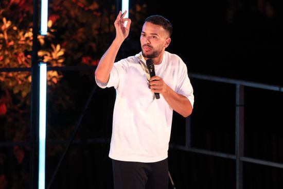 Mae Comedian Show On Villa Jamel Editorial Stock Photo - Stock Image ...