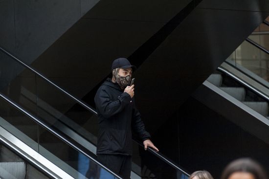 Tourists Wear Medical Masks Louvre Precaution Editorial Stock Photo ...