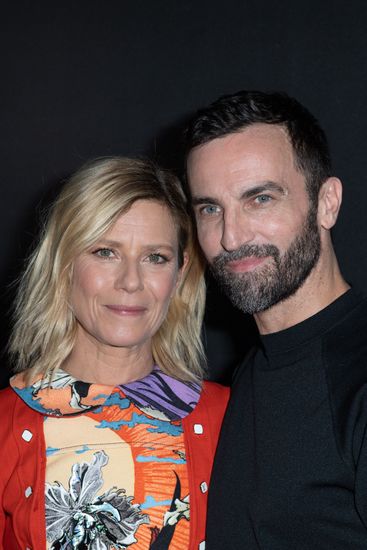 Marina Fois Nicolas Ghesquiere Attending Louis Editorial Stock Photo ... Marina Fois Nicolas Ghesquiere Attending Louis Editorial Stock Photo ...