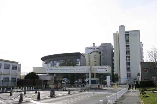 Creil Public Hospitalin Oise Departement North Editorial Stock Photo ...