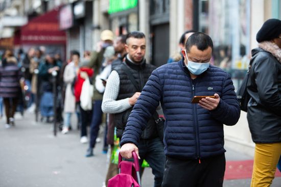 People Queue Mask Enter Supermarket Lidl Editorial Stock Photo - Stock ...