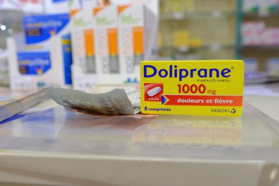 Doliprane Paracetamol Medication Limited 1 Box Editorial Stock Photo ...
