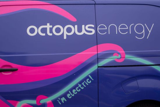 Octopus Energy Electric Van Parked Slough Editorial Stock Photo - Stock ...