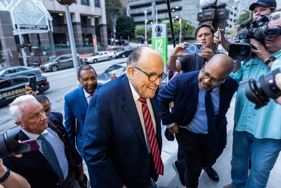 Rudy Giuliani Who Previously Served Personal Editorial Stock Photo ...